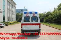 China High quality FORD TRANSIT  longer gasoline emergency ambulance for sale, HOT SALE! Cheapest price FORD ICU ambulance car for sale
