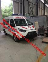 China HOT SALE! new lowest price JMC 4*2 LHD diesel smaller transporting ambulance for sale, smallest diesel ambulance for sale