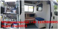 China HOT SALE! new lowest price JMC 4*2 LHD diesel smaller transporting ambulance for sale, smallest diesel ambulance for sale