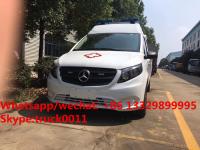 China 2020s new BENZ VITO gasoline engine transporting ambulance vehicle for transporting for sale, Benz ambulance for sale for sale