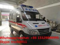 China Wholesale High quality and low price  4*2 LHD diesel mobile transiting ambulance, ambulance vehicle for sale for sale