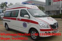 China High quality and lower price new FOTON MP  E series transiting ambulance vehicle for sale, FOTON gasoline ambulance for sale