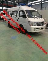 China Factory direct sale high quality and competitive price JINBEI gasoline transiting ambulance vehicle, ICU ambulance for sale