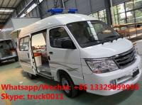China Factory direct sale high quality and competitive price JINBEI gasoline transiting ambulance vehicle, ICU ambulance for sale