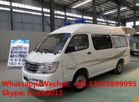 China Factory direct sale high quality and competitive price JINBEI gasoline transiting ambulance vehicle, ICU ambulance for sale