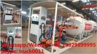 China China high quality and lower price 2.5tons-10tons mobile skid lpg gas refilling station with auto lpg gas dispenser(with for sale