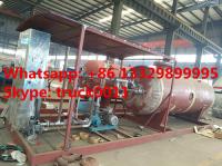 China China high quality and lower price 2.5tons-10tons mobile skid lpg gas refilling station with auto lpg gas dispenser(with for sale