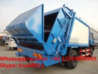 China HOT SALE!China-made dongfeng 10-14m3 garbage compactor truck, Factory sale best price dongfeng 10-15tons garbage truck for sale