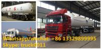 China Factory sale best price 56cbm propane gas transported trailer, HOT SALE! high quality and cheaper price lpg tank trailer for sale