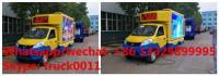 China Factory sale best price Foton 4*2 LHD Small Size gasoline Mobile LED Display Truck,mobile LED billboard vehicle for sale