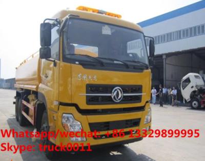 China 2020s dongfeng tianlong 6*4 LHD 20m3 water bowser truck for sale, HOT SALE! cheaper price dongfeng 20m3 cistern truck for sale