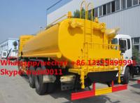China 2020s dongfeng tianlong 6*4 LHD 20m3 water bowser truck for sale, HOT SALE! cheaper price dongfeng 20m3 cistern truck for sale