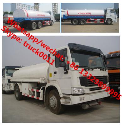 China Factory sale best price SINO TRUK HOWO 6*4 LHD 20m3 water sprinkling truck, HOT SALE! HOWO 20,000L cistern tank truck for sale