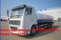 China Factory sale best price SINO TRUK HOWO 6*4 LHD 20m3 water sprinkling truck, HOT SALE! HOWO 20,000L cistern tank truck for sale