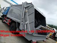 China China Bottom price dongfeng 8-10m3 compressor Garbage Truck for sale, Wholesale dongfeng rear loader garbage truck for sale