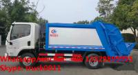 China best seller FAW new 4x2 garbage compactor truck for sale, Factory sale High quality FAW brand compacted garbage truck for sale