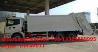 China FOTON AUMAN 6*4 LHD 16m3 garbage compactor truck, factory sale cheapest price FOTON 16m3 compacted garbage truck for sale