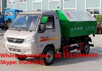 China Factory sale Bottom price KAMA mini 3m3 hook lift trash truck,FOT SALE! KAMA gasoline mini wastes collecting vehicle for sale