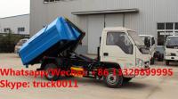 China HOT SALE! China Forland 4x2 Roll off Garbage trucks, Factory sale good price Forland 4*2 LHD wastes collecting vehicle for sale