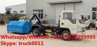 China HOT SALE! China Forland 4x2 Roll off Garbage trucks, Factory sale good price Forland 4*2 LHD wastes collecting vehicle for sale