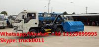China HOT SALE! China Forland 4x2 Roll off Garbage trucks, Factory sale good price Forland 4*2 LHD wastes collecting vehicle for sale