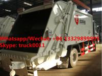 China JAC brand 4*2 5m3 garbage compactor truck, HOT SALE! high quality and cheaper price JAC 4tons compacted garbage truck for sale