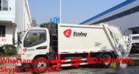China JAC brand 4*2 5m3 garbage compactor truck, HOT SALE! high quality and cheaper price JAC 4tons compacted garbage truck for sale