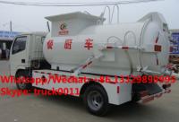 China factory sale best price dongfeng 120HP 4tons side lifting bins food garbage truck,6m3 wastes food collecting vehicle for sale