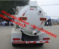 China factory sale best price dongfeng 120HP 4tons side lifting bins food garbage truck,6m3 wastes food collecting vehicle for sale
