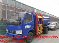 China customized CLW 4*2 LHD side garbage bin lifter truck for sale, HOT SALE! lowest price CLW brand side loader garbge truck for sale