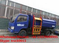 China customized CLW 4*2 LHD side garbage bin lifter truck for sale, HOT SALE! lowest price CLW brand side loader garbge truck for sale