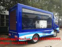 China High quality and competitive price FAW brand mobile LED advertising truck for sale, Good price FAW P8/P6 LED truck for sale