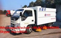 China Factory sale high quality good price forand 4*2 LHD street sweeper truck, HOT SALE! lowest price forland road sweeper for sale