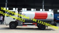 China 2020s high quality and lowest price CLW 5,000Liters oil dispensing truck for sale, HOT SALE! CLW 5cbm refueler truck for sale
