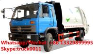 China Factory sale high quality Dongfeng 12m3 compression rubbish truck, customized good price dongfeng 12m3 garbage truck for sale