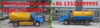 China Factory customized high quality and lower price JAC 4*2 LHD 5m3 vacuum tank truck for sale, sludge tank truck  for sale for sale