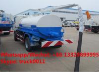 China Factory customized JAC brand 4*2 LHD 4m3 fecal suction truck for sale, HOT SALE! China cesspoolage tank truck for sale