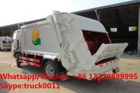 China China dongfeng 4*2 4tons compression garbage truck for sale, Factory customized Dongfeng 4*2 RHD compacted garbage truck for sale