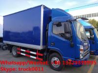 China Factory customized best price JAC 4*2 LHD freezer refrigerator van truck for sale,Wholesale JAC 4tons cold room truck for sale
