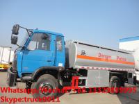 China Factory customized dongfeng 4*2 RHD 10,000L gasoline tank delivery truck for sale,cheapest dongfeng 10m3 fuel tank truck for sale