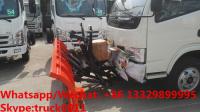 China New Diesel dongfeng 5000Liters 5CBM 5tons 5MT Water tank for sale, customized dongfeng 5m3 water tank with snow removal for sale