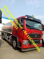 China HOT SALE!high quality and bottom price SINO TRUK HOWO 20,000Liters bulk oil tank truck/ diesel tank delivery truck for sale