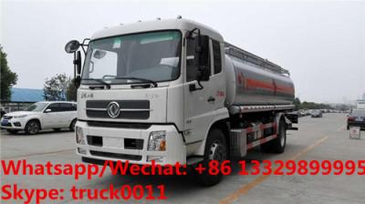China Factory sale bottom price dongfeng 18,000Liters oil tank delivery truck, HOT SALE!dongfeng 4*2 LHD fuel tank truck for sale