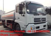 China Factory sale bottom price dongfeng 18,000Liters oil tank delivery truck, HOT SALE!dongfeng 4*2 LHD fuel tank truck for sale