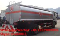 China Factory sale bottom price dongfeng 18,000Liters oil tank delivery truck, HOT SALE!dongfeng 4*2 LHD fuel tank truck for sale