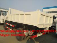China Factory customized cheapest price CLW brand 4*4 RHD diesel dump tipper truck for sale, CLW dump pickup vehicle for sale