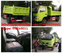 China High quality and competitive price CLW brand 4*2 RHD diesel 3tons mini dump truck for sale, tipper vehicle for sale for sale