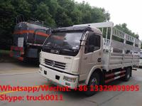 China Factory sale high quality Cheapest price Dongfeng 4x2 6ton gas cylinder transport truck, gas canister carrying vehicle for sale