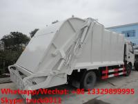 China HOT SALE! best seller-dongfeng 4*2 LHD 7m3 compression garbage compactor truck, new rear loader garbage vehicle for sale for sale
