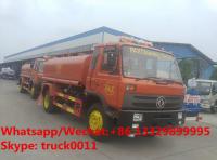 China HOT SALE! customized dongfeng 4*2 RHD 10,000Liters water sprinkling truck for Timor-Leste, dongfeng water tank truck for sale